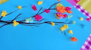 Tissue Paper Crafts for Spring : Arts to Crafts